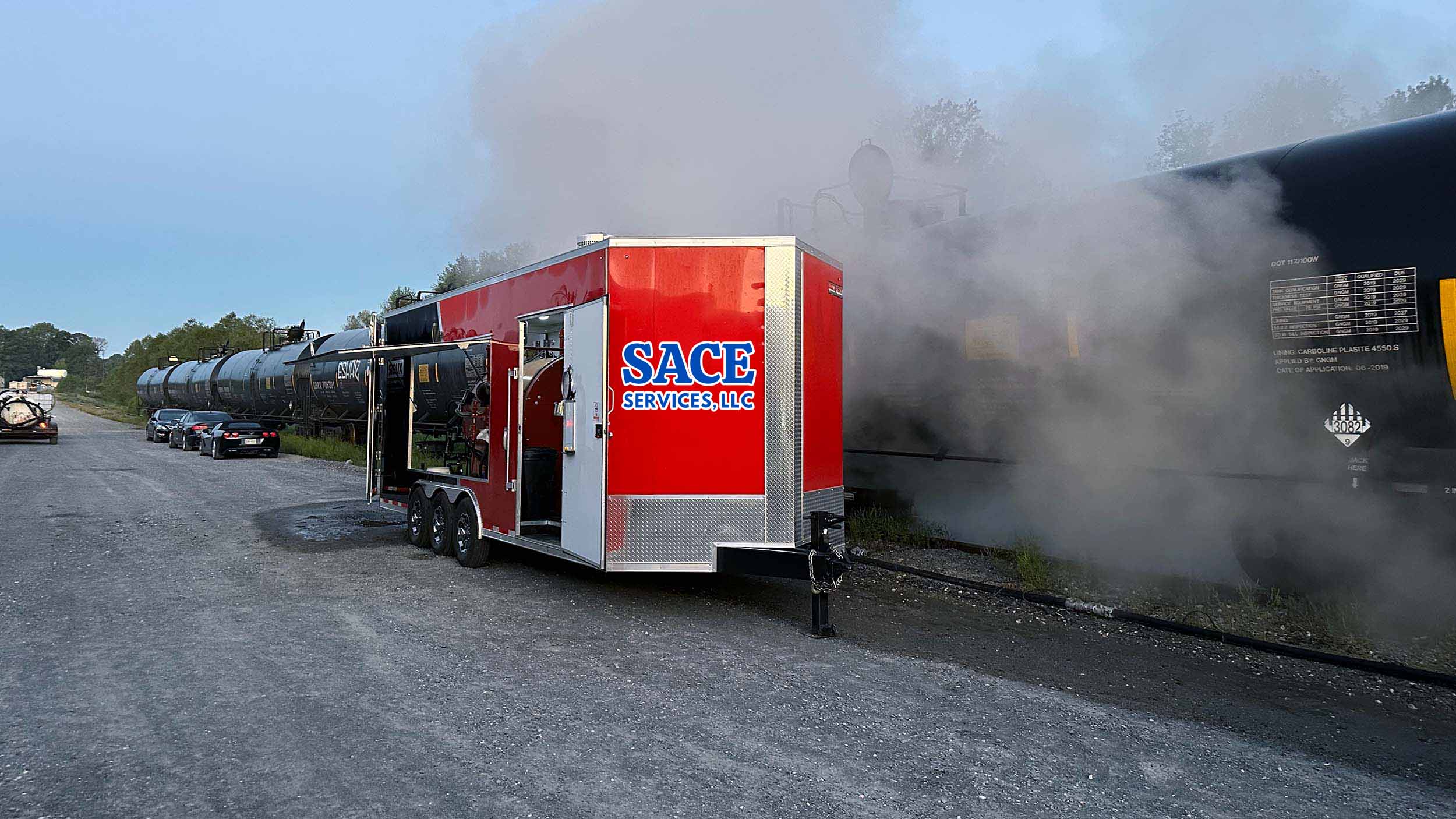 Mobile Railcar Cleaning & Sand Blasting Services | SACE Services
